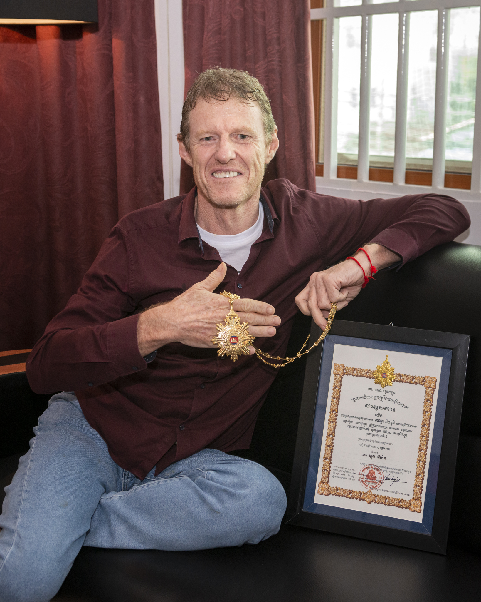 TOP HONOUR FOR SCOTT NEESON | Cambodian Children's Fund