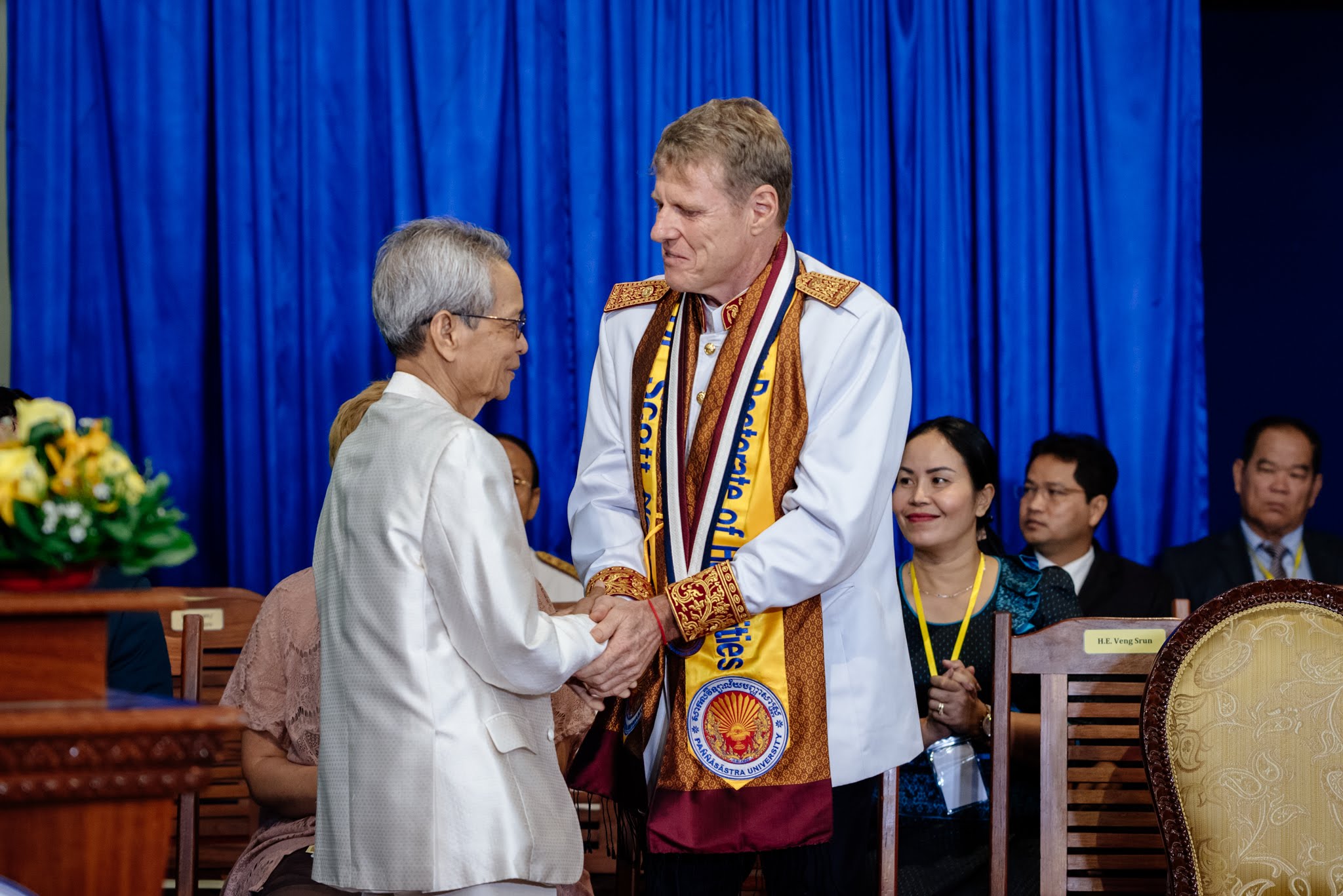 HONORARY PHD FOR CCF FOUNDER SCOTT NEESON | Cambodian Children's Fund