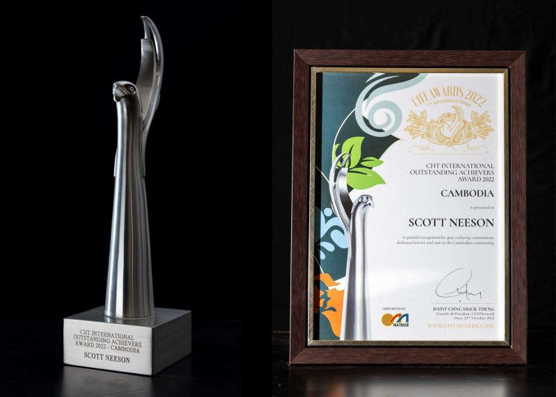 Scott Neeson Receives CHT International Award 2022 | Cambodian Children ...