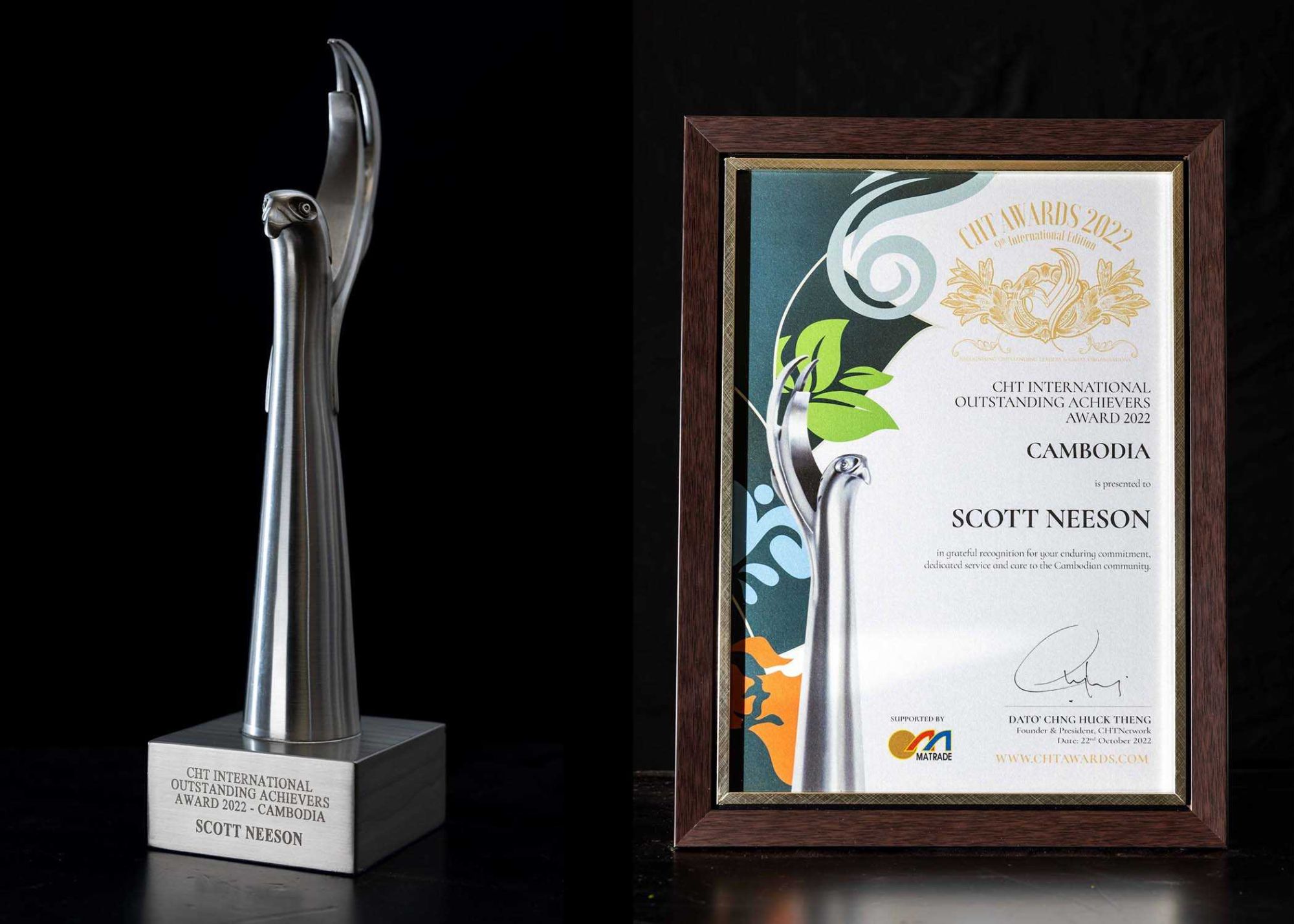 Scott Neeson Receives CHT International Award 2022 | Cambodian Children ...